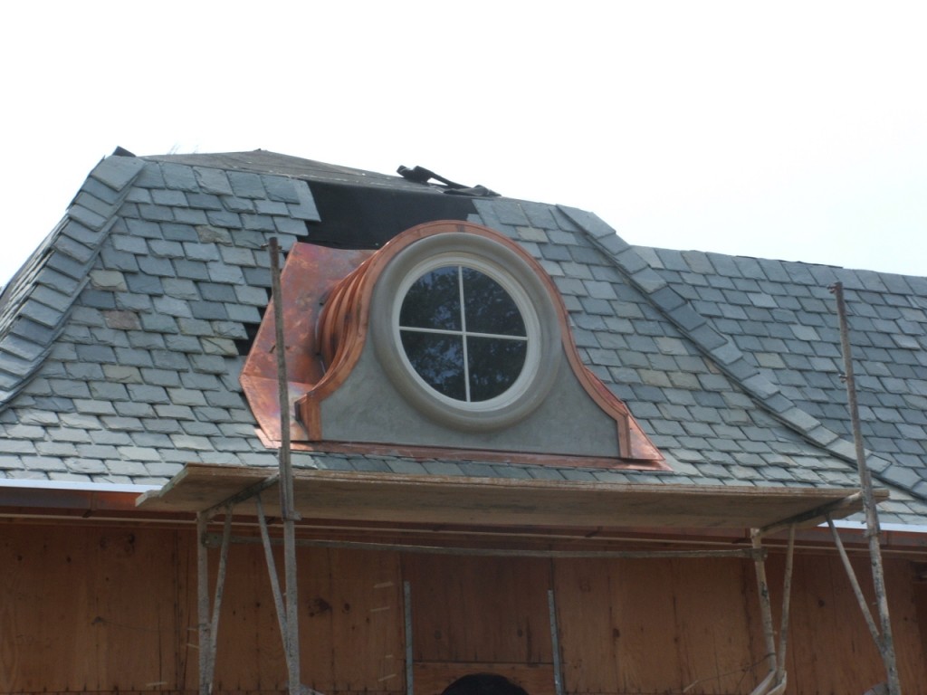 Custom Copper Dormer