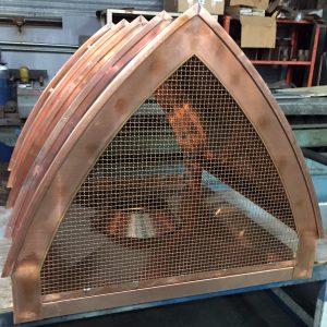 Custom Copper Deco Tops (Chimney Caps)
