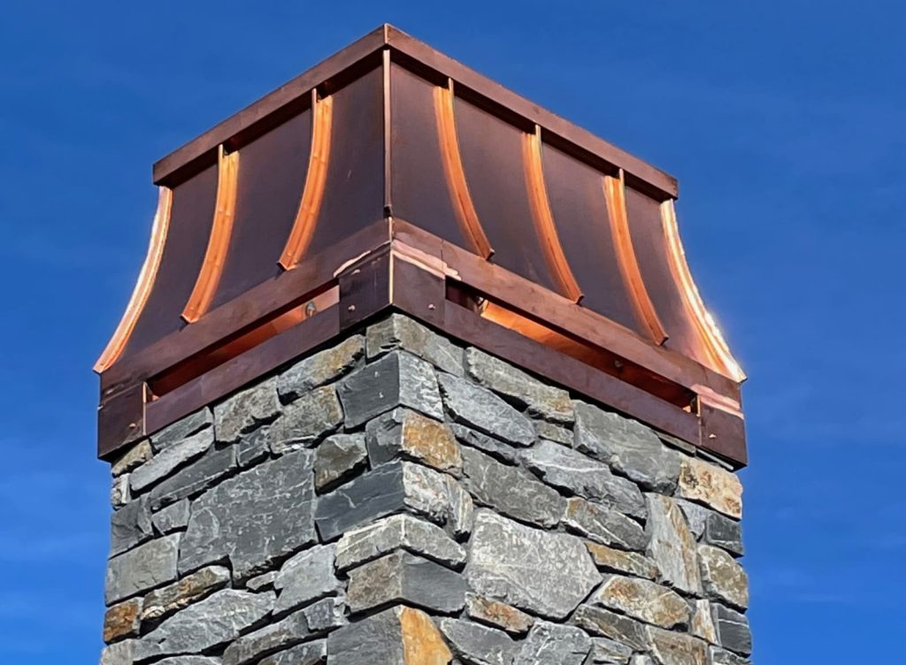 Sweep Copper Deco Top with Standing Seams Dec 2020